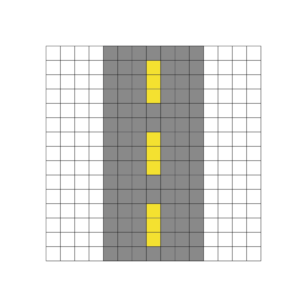 CityStreets Mapghan Squares Collection - One Dog Woof
