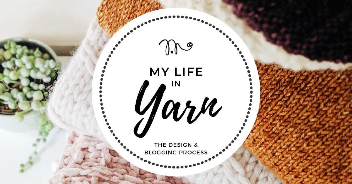 My Life in Yarn: The Design & Pattern Writing Process - One Dog Woof